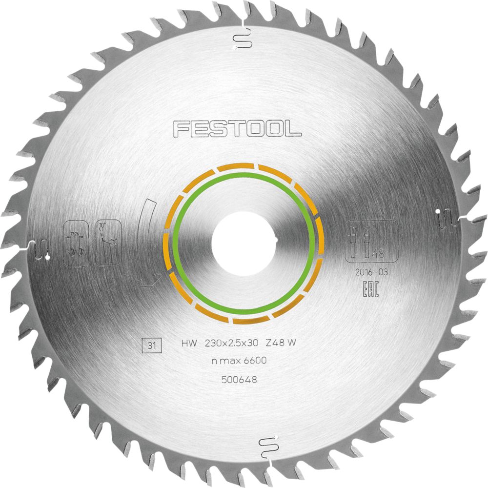 Festool All-Purpose TCT Circular Saw Blade 230 x 30mm 48T