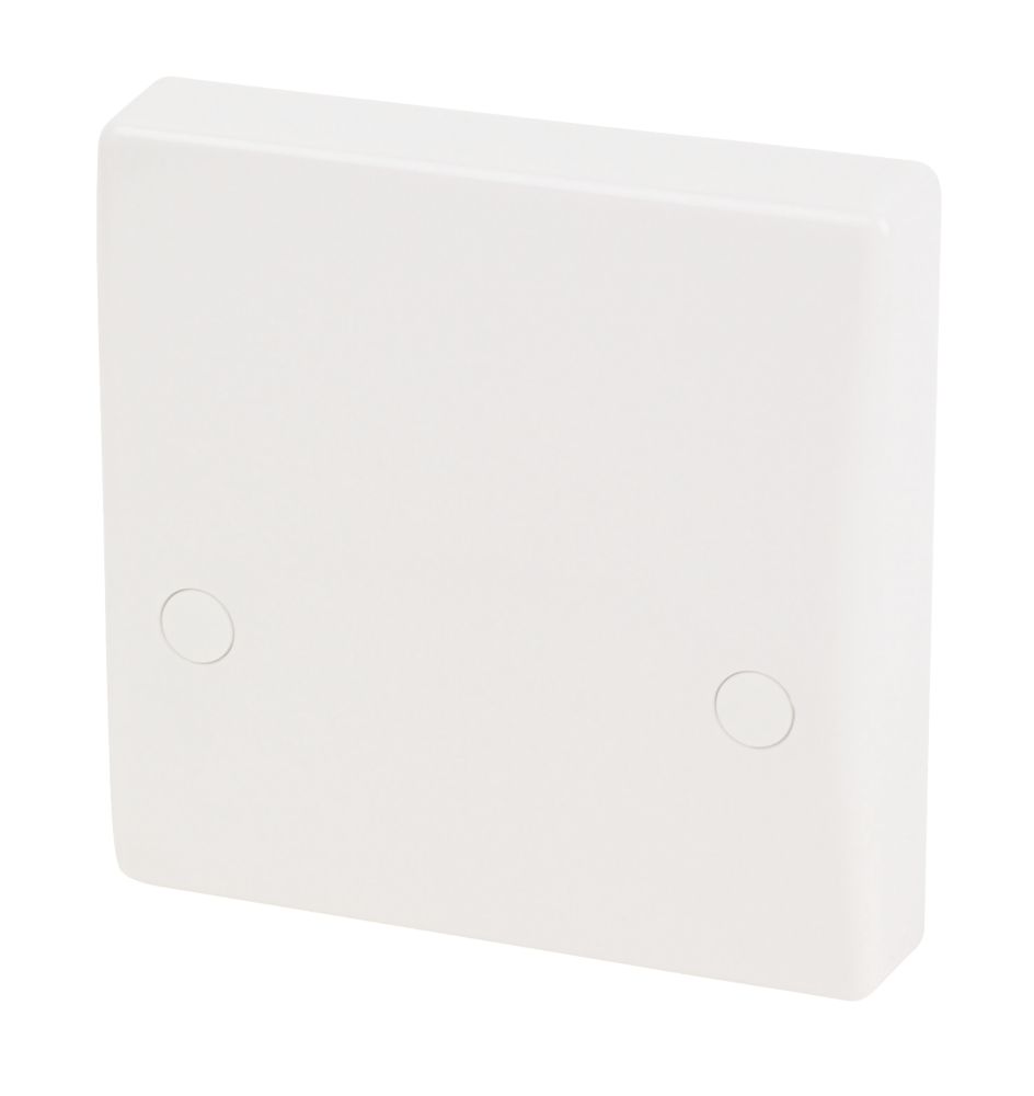 Schneider Electric Ultimate Slimline 45A Unswitched Cooker Outlet Plate ...