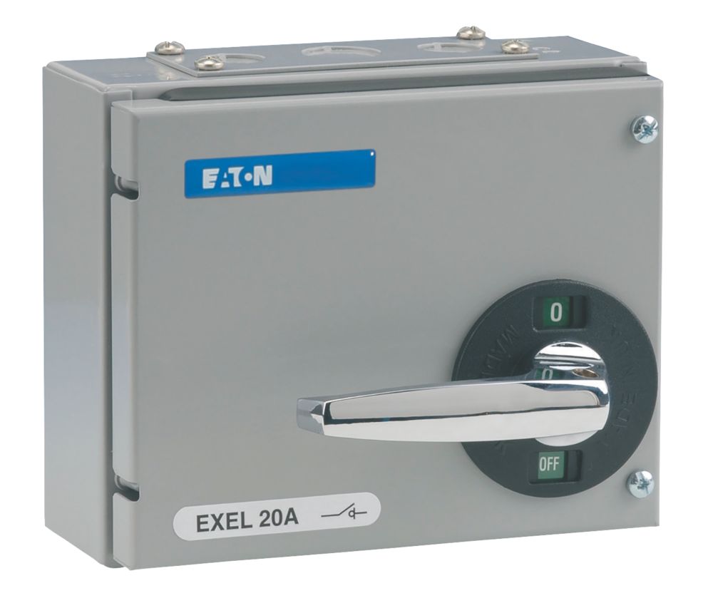 Eaton Exel 2 63A TP & N Fused 3-Phase Switch Disconnector