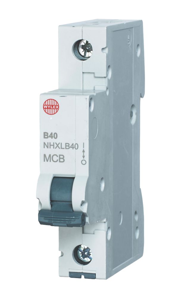Wylex 40A SP Type B MCB