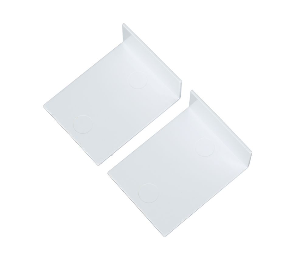 Tower Mini Skirting Trunking Cable Retainers Pack of 2