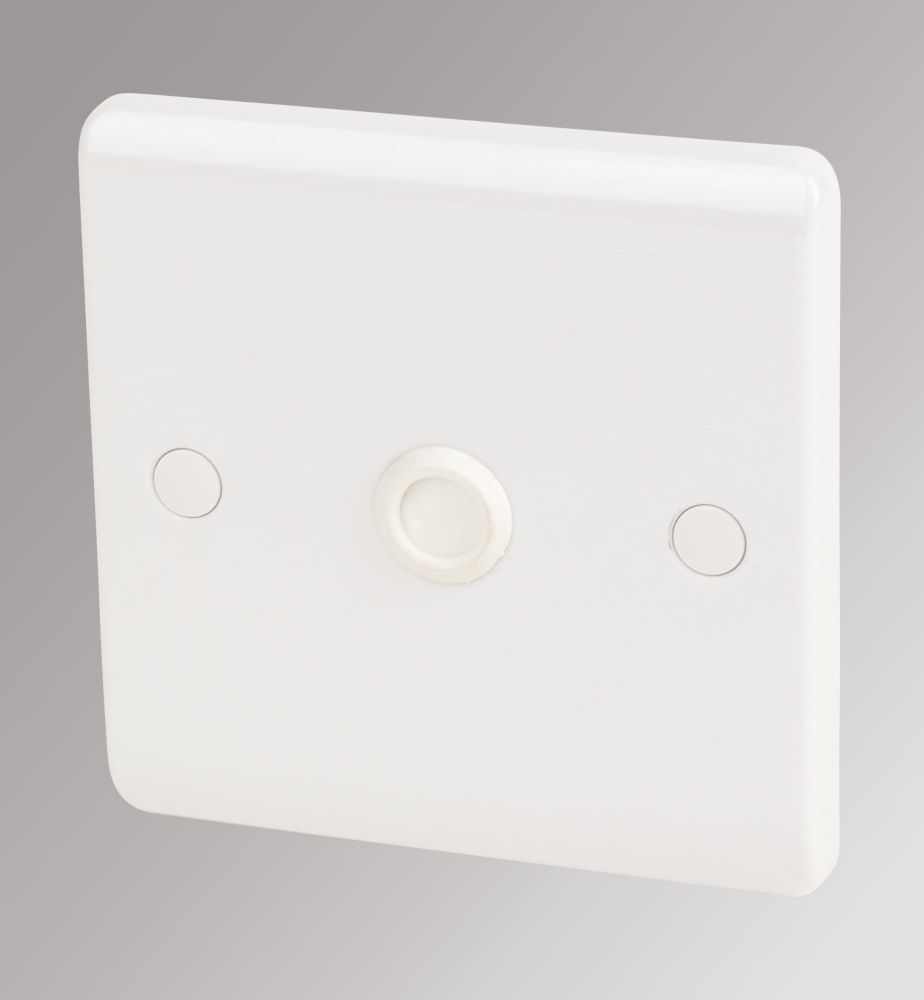 LAP 45A Unswitched Cooker Outlet Plate White