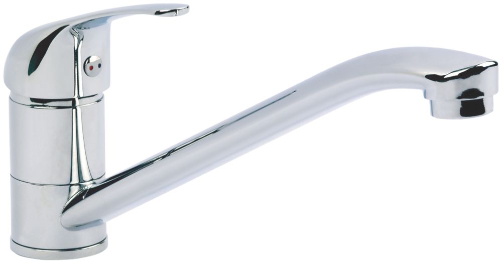 Single Lever Mono Mixer Kitchen Tap Chrome
