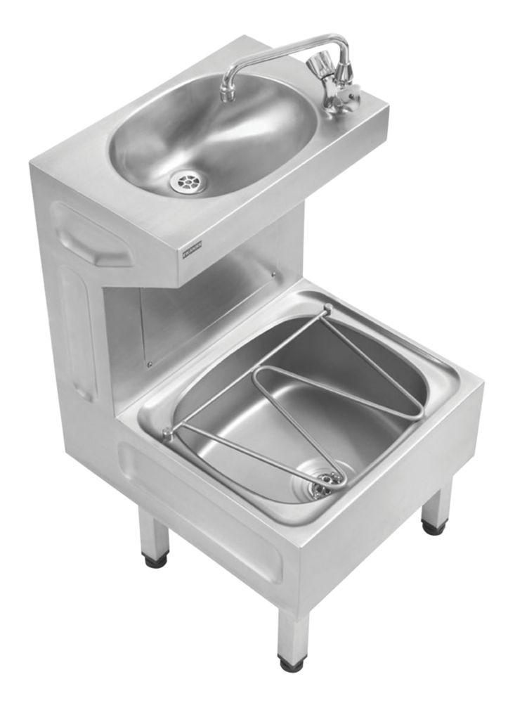 Franke Centinel Janitorial Unit with Tap PEX Hoses 1 Tap Hole 500mm