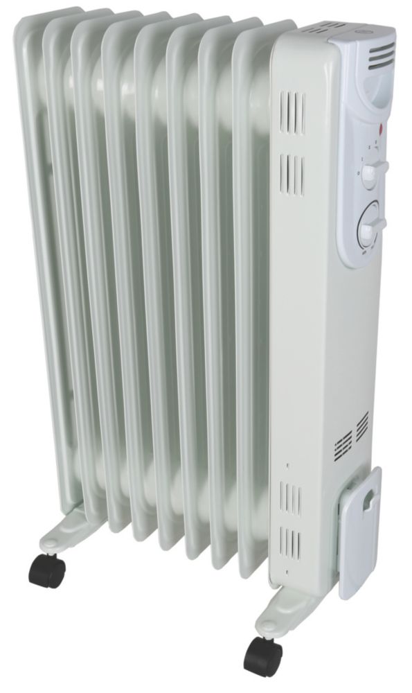 CYBL20-9 Freestanding 9-Fin Oil-Filled Radiator 2000W