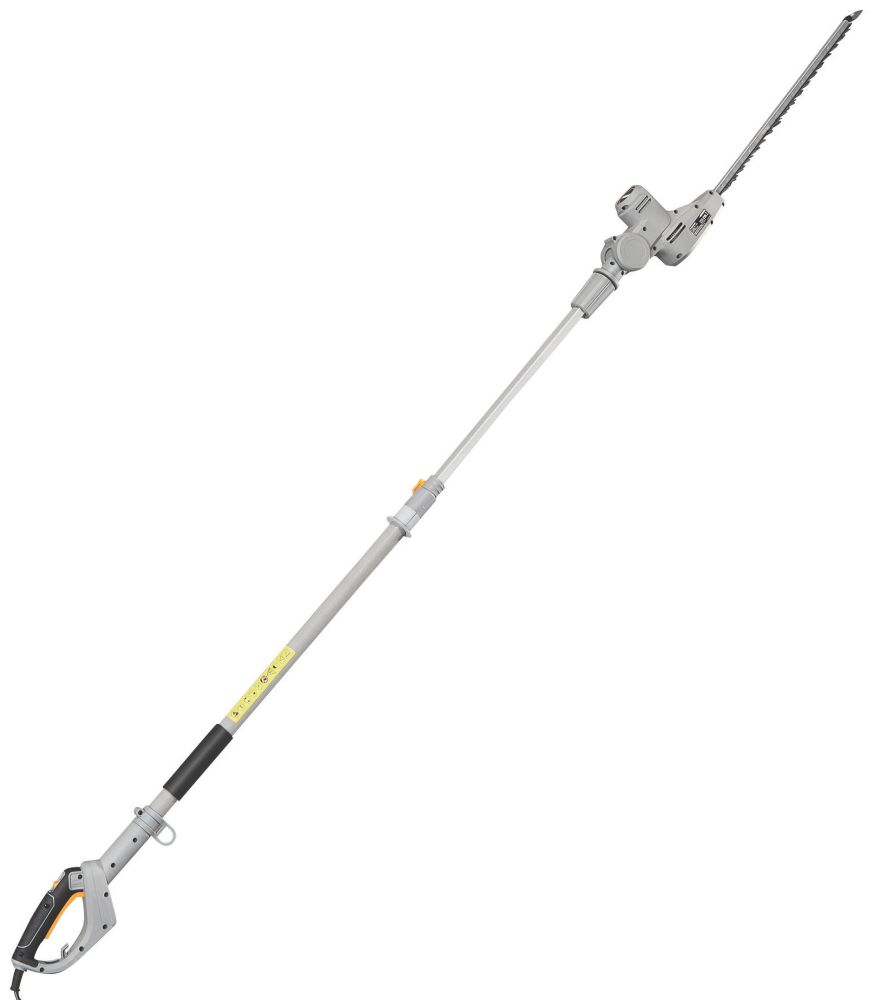 Mac Allister MHTP550P 50cm 550W 220 240V Corded Electric Pole Hedge Trimmer