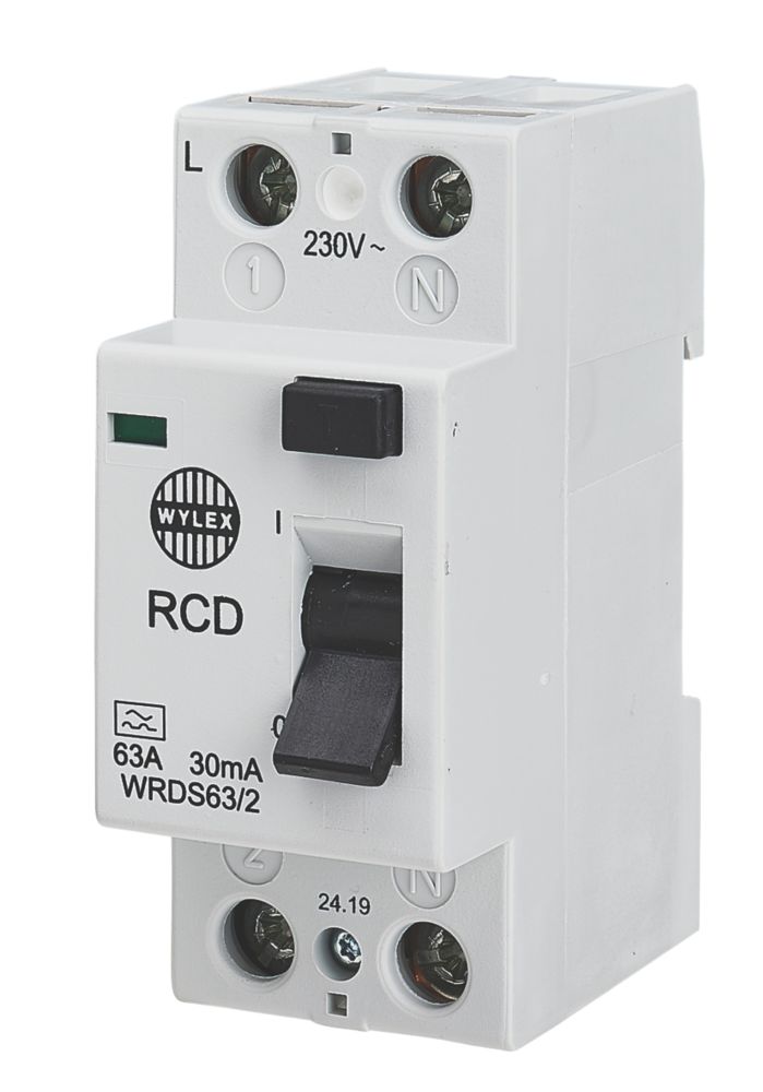 Wylex 63A 30mA DP Type A RCD