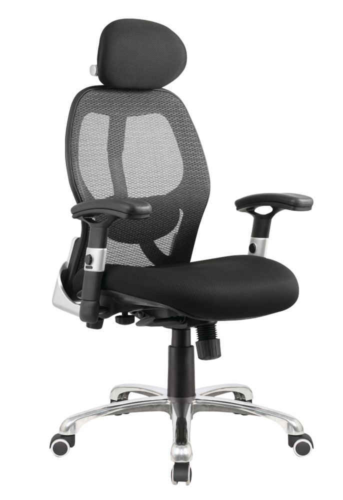 Nautilus Designs Ergo High Back Executive Chair Black