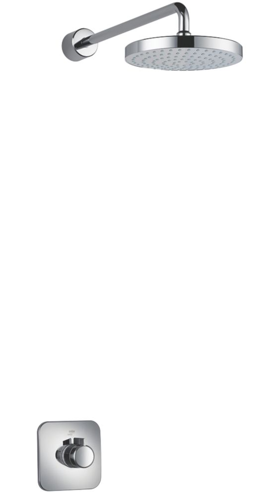 Mira Minilite BIV Rear-Fed Concealed Chrome Thermostatic Shower